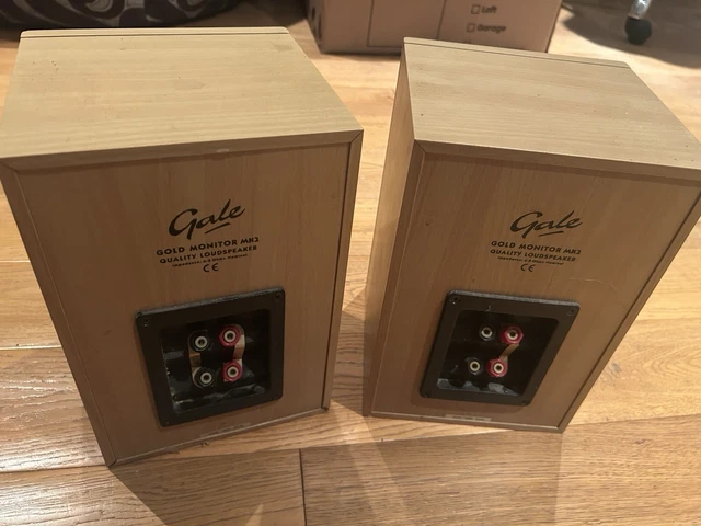 GALE GOLD MONITOR Speakers £2.44 - PicClick UK