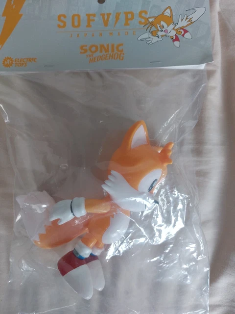 SOFVIPS TAILS MILES Prower Sonic the Hedgehog Vinyl Figure soup £16.00 - PicClick UK