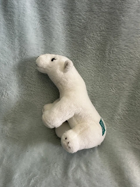 BBC EARTH SMALL polar bear soft toy plush £9.75 - PicClick UK