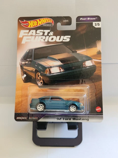 HOT WHEELS FAST & Furious '92 Ford Mustang Fast Stars #2/5 Real Riders ...