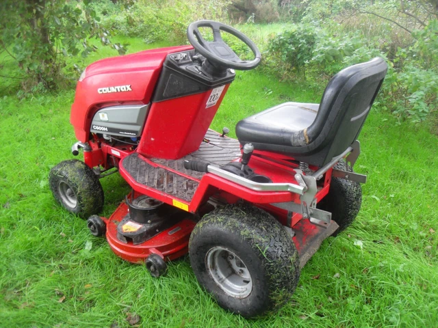 COUNTAX C600H RIDE on Mower 42" Cutting deck 16Hp V Twin Honda Petrol ...