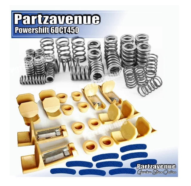POWERSHIFT GEARBOX CLUTCH Repair Kit Mps6 6Dct450 Ford Vovlo Spring ...