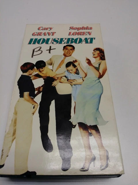 HOUSEBOAT VHS TAPE 1958 Cary Grant Sophia Loren EUR 8,78 - PicClick FR