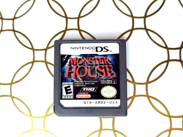 MONSTER HOUSE (NINTENDO DS, 2006) Authentic, Cartridge Only - Tested ...