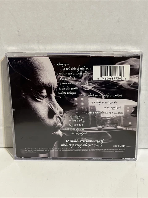 NAS I AM... CD Album 1999 Audio Music Hip Hop Rap Columbia Vintage ...