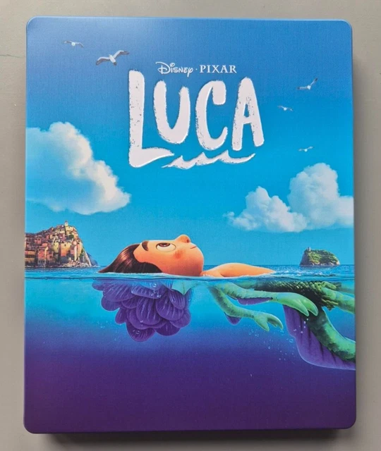 DISNEY PIXAR LUCA UK Limited Edition Blu Ray Steelbook £18.00 - PicClick UK