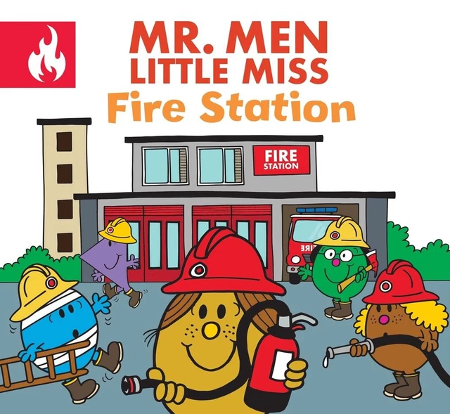 MR. MEN LITTLE Miss Fire Station by Adam Hargreaves Paperback Book £8. ...
