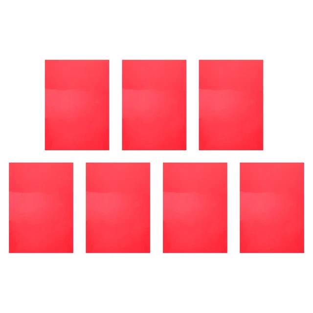 7 SHEETS COLOR Correction Gel Light Filter Photo Studio Flashlight Led ...