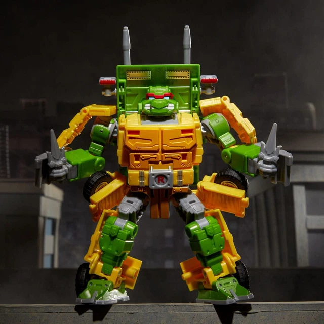 TRANSFORMERS X TEENAGE Mutant Ninja Turtles Fiesta Wallop 18CM Hasbro 2P EUR 72,49 - PicClick ES