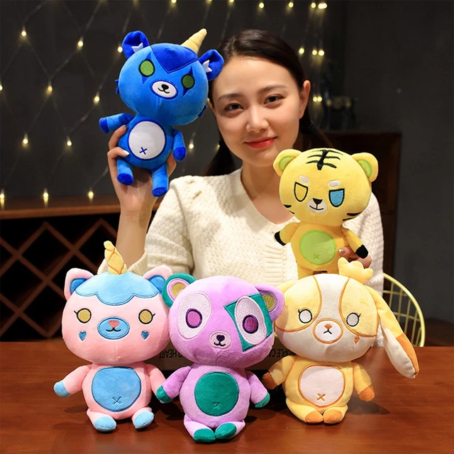 KID CARTOON KREW District Funneh Teddy Bear Plush Toy Kids Soft Dolls ...