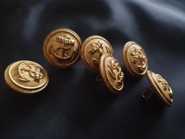 WW2 GERMAN NAVY Uniform button Kriegsmarine 21/22mm OVERHOFF & CIE Co ...