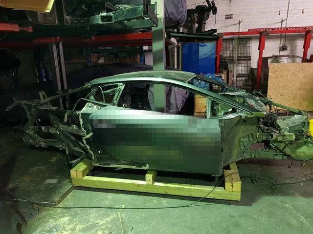 LAMBORGHINI LAMBO HURACAN Full Body Shell Chassis Leg Sub Frame Damaged ...