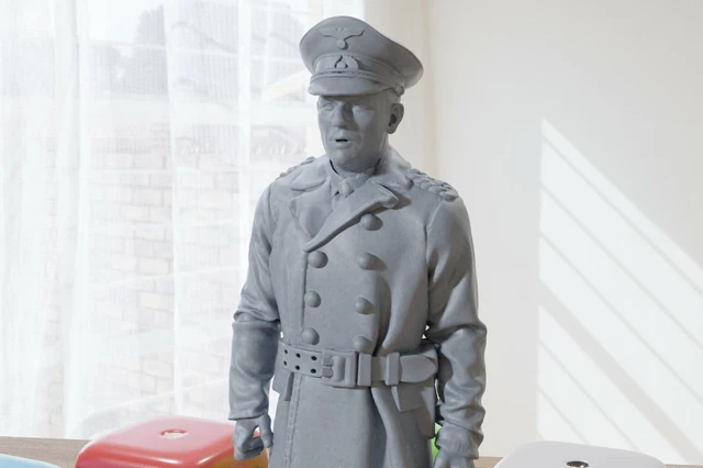 GERMAN WW2 MAJOR General Standing - 1/35 Scale - WW2 Soldier Figure Aow ...