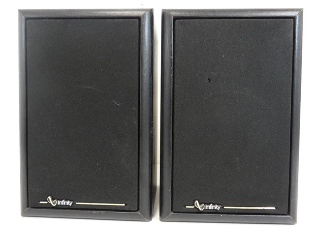 INFINITY RS 125 Pair Stereo Bookshelf Speakers $34.50 - PicClick