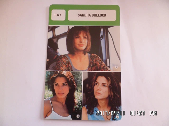 CARTE FICHE CINEMA 2002 CALCULS MEURTRIERS Sandra Bullock Ben Chaplin R ... CARTE FICHE CINEMA 2002 CALCULS MEURTRIERS Sandra Bullock Ben Chaplin R ...