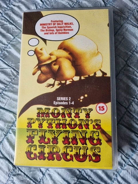 MONTY PYTHON'S FLYING Circus - Series 2 Episodes 1-4 PAL VHS Video Tape ...