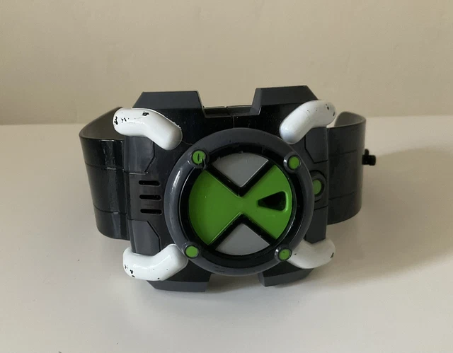 BEN 10 OMNITRIX Watch 2006 Original Rare FX Lights Sounds Toy Bandai ...