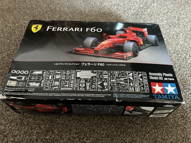 TAMIYA 1/20 FERRARI F60 F1 Kit £83.92 - PicClick UK