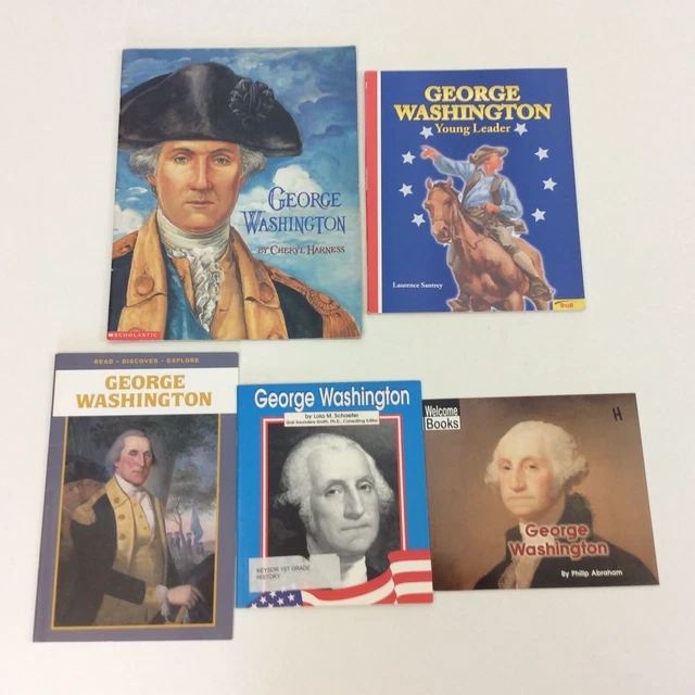 AMERICAN HISTORY GEORGE Washington Biography 1st 2nd 3rd 4th Grade 5 ...