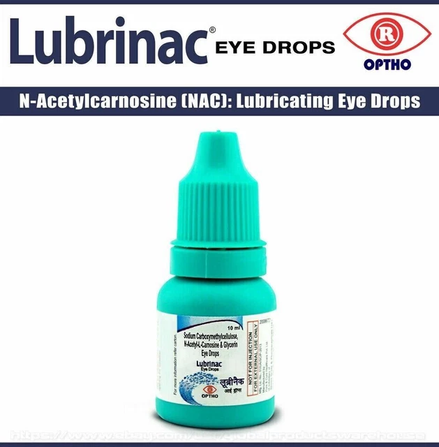 CATARACTE GOUTTES OCULAIRES N-AcétylCarnosine NAC Carnosine Glaucome ...