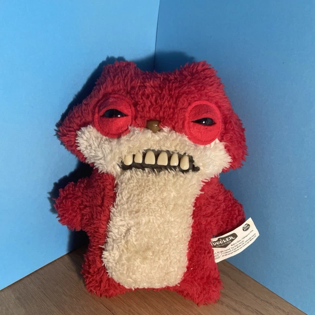 FUGGLER SKETCHY SQUIRREL Red Funny Ugly Monster Soft Toy Plush £17.75 ...
