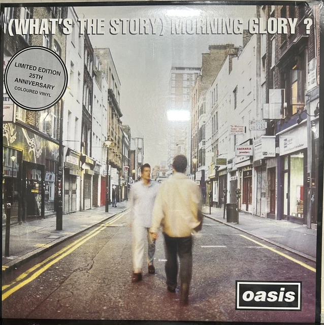 OASIS (WHAT'S THE Story) Morning Glory? 25th Anniversary Silver Vinyl Limited £80.00 - PicClick UK