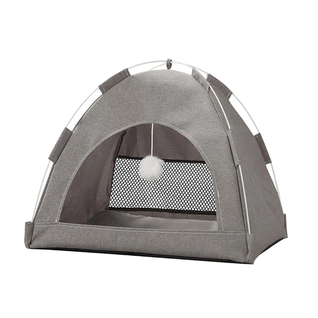TENTE POUR CHAT souple et détachable, centre d'activités pour animaux ...