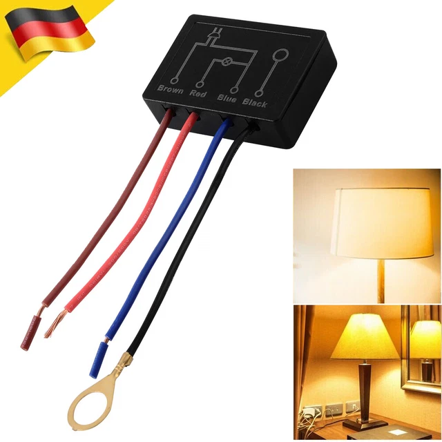 220V 3 WEGE Touch Light Schalter Tischlampe Dimmer Control Module EIN ...