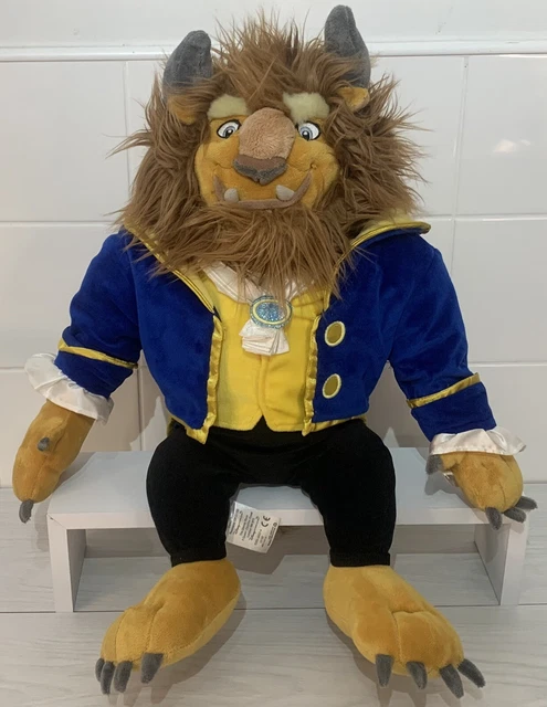 DISNEY BEAUTY AND The Beast Plush Soft Toy, Disney Store Exclusive ...
