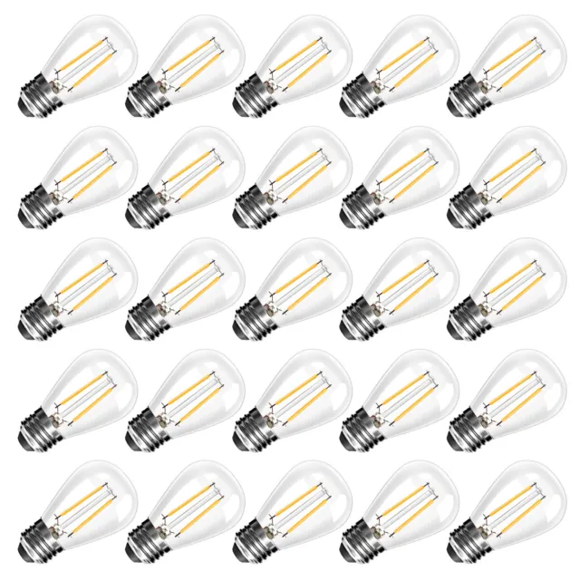 BRIMAX LED BULBS E27 S14 2W Outdoor Indoor Edison Bulb for Festoon String Light £23.77 - PicClick UK