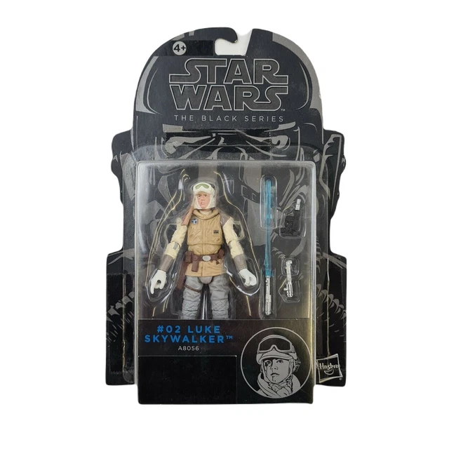 LUKE SKYWALKER FIGURE RARE #2 Star Wars Black Series 3.75" 2014 Hoth ...