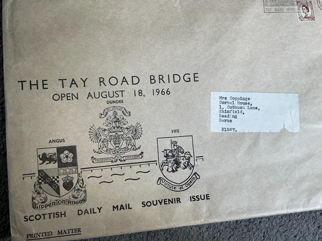 ORIGINAL SCOTTISH DAILY Mail 1966 Special Opening Of The Tay Bridge . £ ...