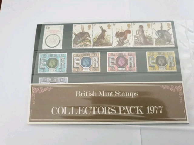 ROYAL MAIL MINT Stamps.. 1977 British Pictorial Stamps Collectors Pack ...