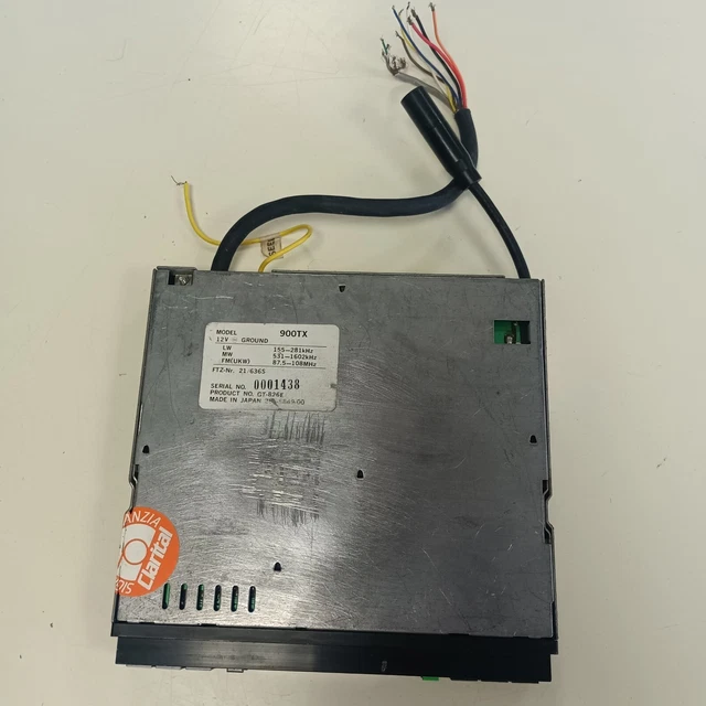 CLARION 900TX 80S Vintage Sped.48 Synto Plate**Read £35.90 - PicClick UK