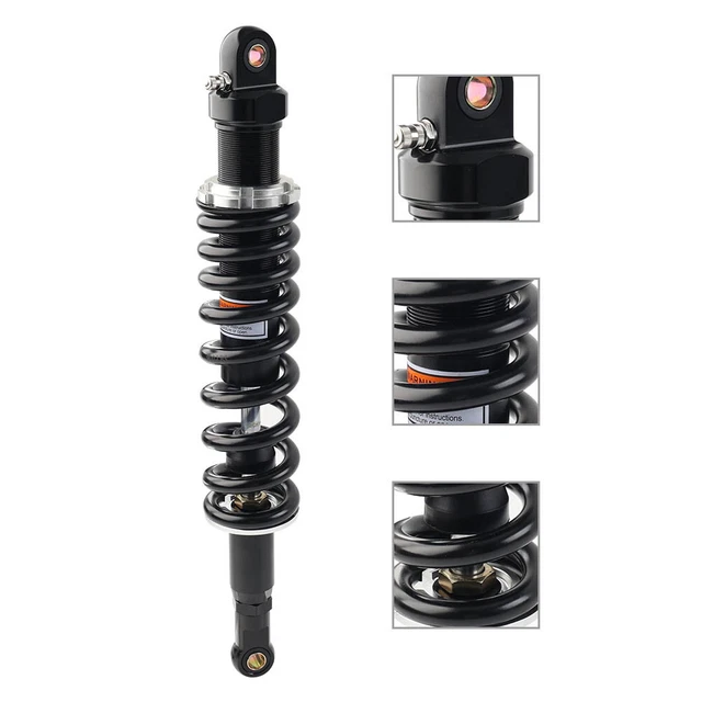 12MM SPRING 450MM Rear Shock Absorber For Quad Dirt Bike ATV Beach ...