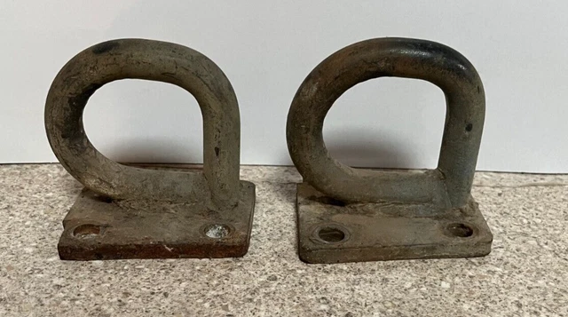 LAND ROVER SERIES & Military Front Lifting Towing Rings / Recovery Eyes ...