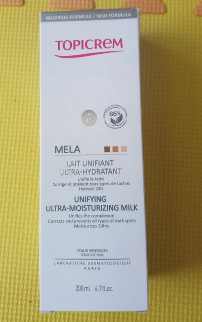TOPICREM MELA LIGHTENING Ultra moisturizing milk lightens unifies brown ...