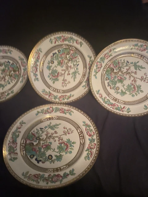 VINTAGE INDIAN TREE 10 Inch Plates HARRODS x4 £22.00 - PicClick UK