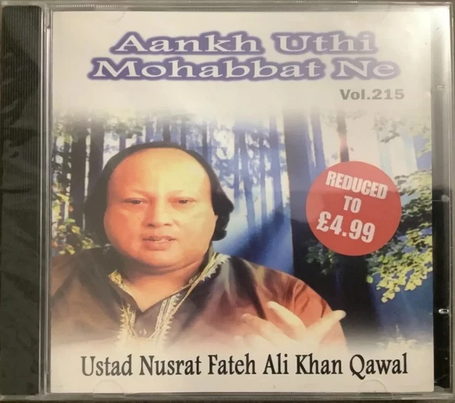 AANKH UTHI MOHABBAT Ne Vol 215 Par Ustad Nusrat Fateh Ali Khan - CD ...
