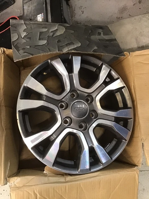 GENUINE FORD RANGER WILDTRAK 2012-2022 18" INCH GUN METAL ALLOY WHEELS ...