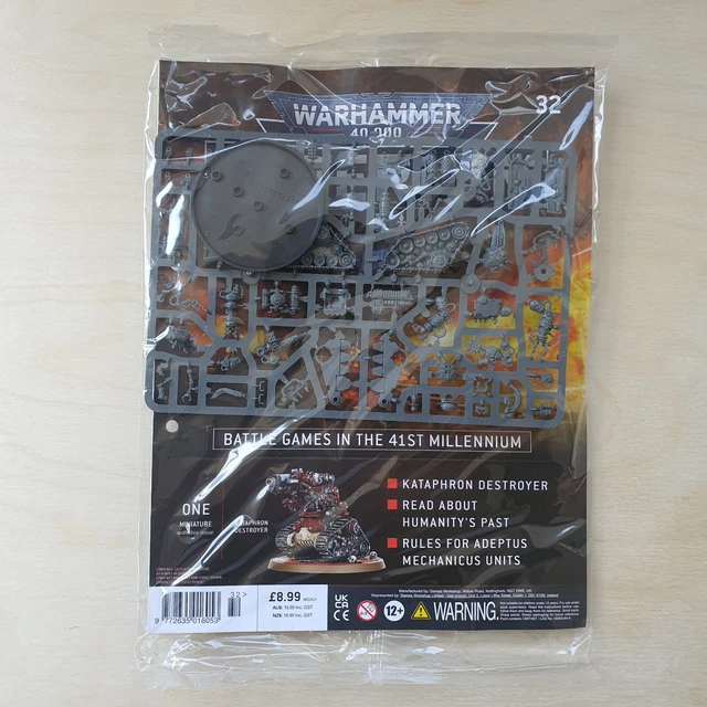 WARHAMMER 40K IMPERIUM Adeptus Mechanicus Issue 32 Kataphron Destroyer ...