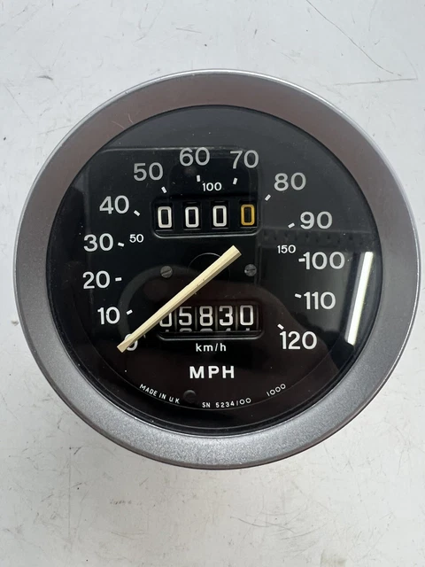 MGB GT & Roadster Speedometer AAU3035 1976-80 Genuine SMITHS speedo ...