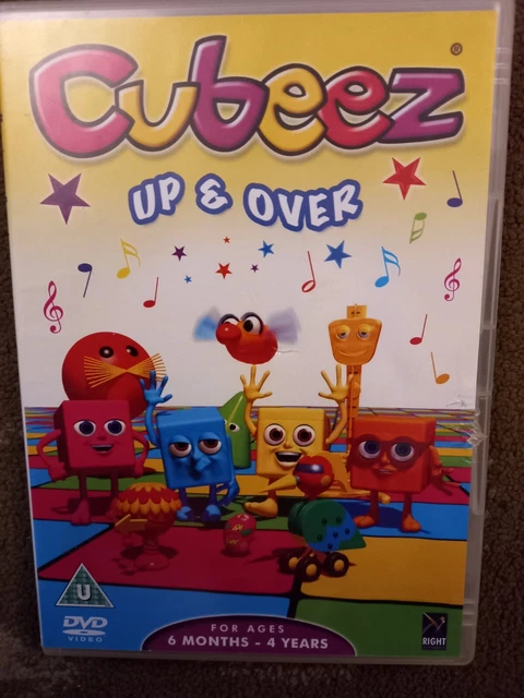 CUBEEZ UP AND Over Dvd Kids 3 Episodes £16.14 - PicClick UK