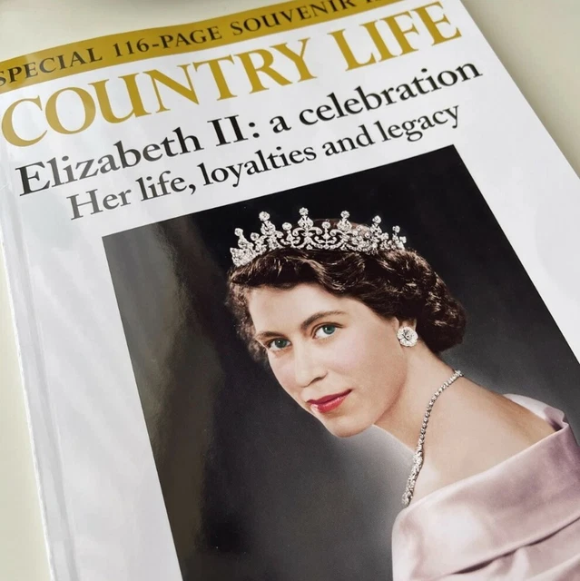 QUEEN ELIZABETH II Country Life Magazine Tribute Special 116 Page ...