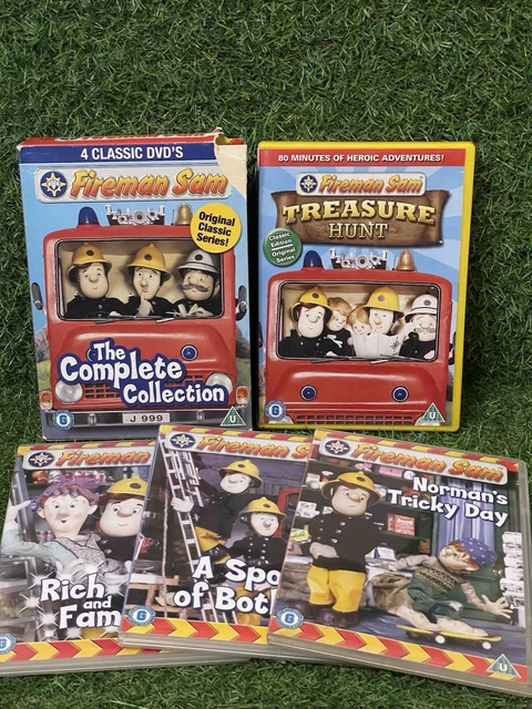 FIREMAN SAM - Classic Series - The Complete Collection (Box Set) (DVD, 2007) £64.99 - PicClick UK