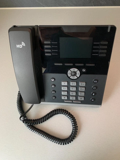 TÉLÉPHONE TIPTEL HTEK UC924M Gigabit IP couleur téléphone EUR 12,50 ...