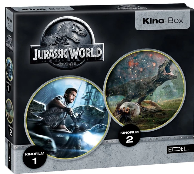 JURASSIC WORLD JURASSIC World - Kino-Box: Die Original-Hörspiele 1 + 2 ...