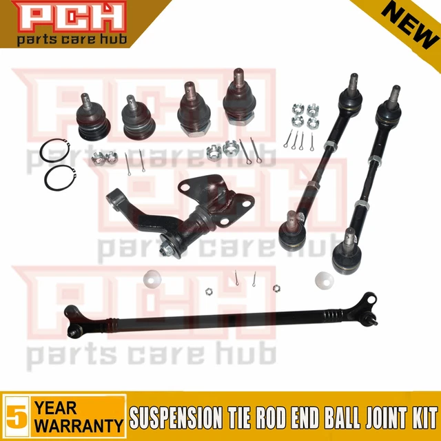 BALL JOINTS TIE Rod Ends Idler Arm Centre Cross Track Kit for Nissan ...