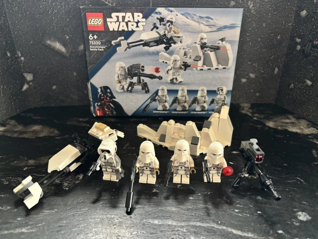 LEGO 75320 STAR Wars Snowtrooper Battle Pack Set Complete All ...