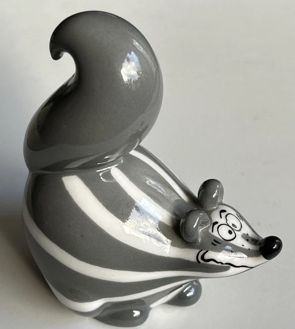 GOEBEL ADAM & Ziege Salzstreuer Pfefferstreuer STINKTIER Grau EUR 16,50 ...